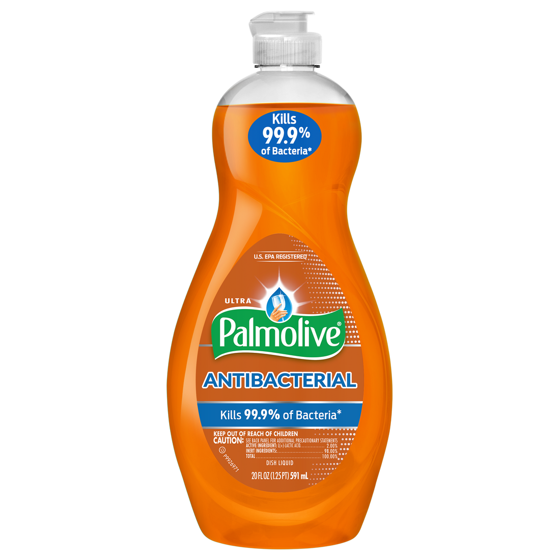 Palmolive Ultra Liquid Dish Soap, Antibacterial - 20 oz (Pack of 2pcs ...