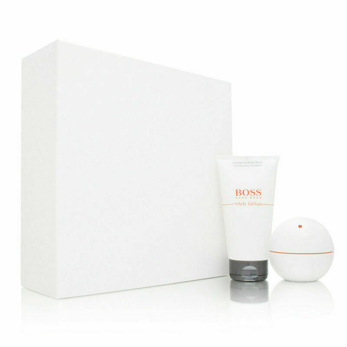 Boss in Motion White Edition by Hugo Boss for Men 2 Pc. Set 3 oz EDT ...