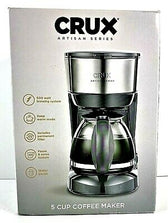 Crux Artisan Series 5 Cup Coffee Maker – Rafaelos