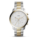 Fossil Men's Neutra Chrono Quartz Stainless Steel Casual Watch Silver ...