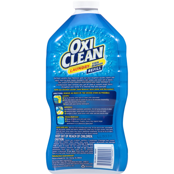 OxiClean Laundry Stain Remover Spray Refill, 56 oz. – Rafaelos