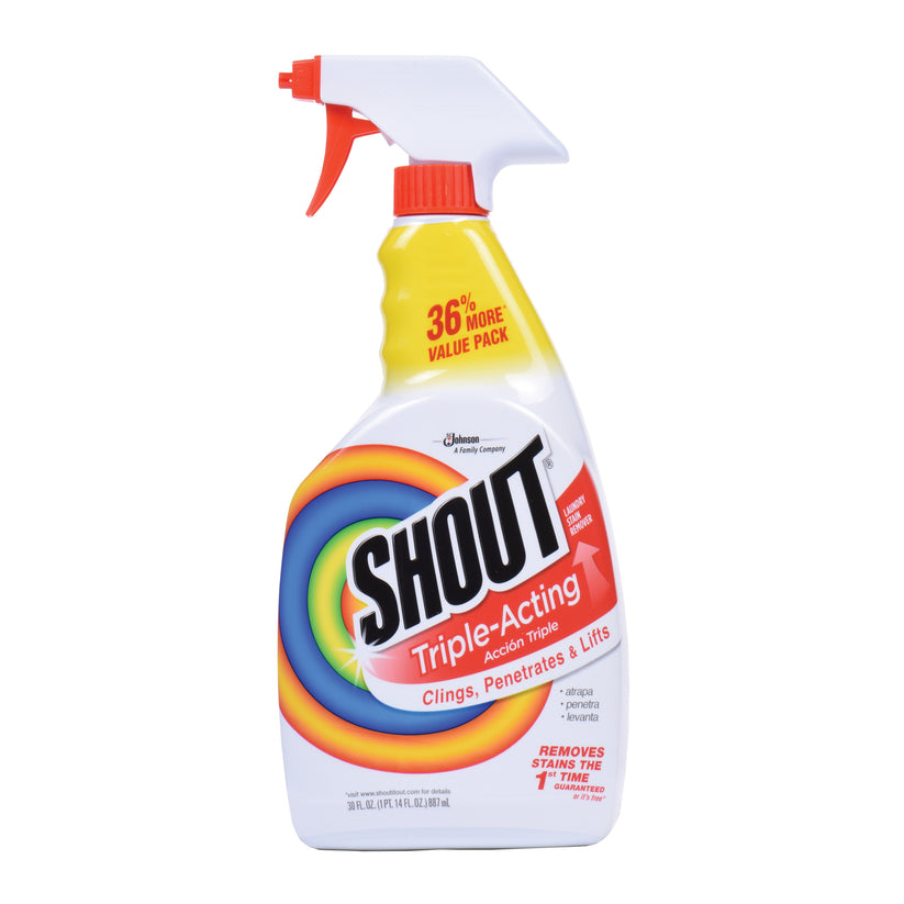 Shout Triple-Acting Stain Remover Spray 30 fl. oz. – Rafaelos